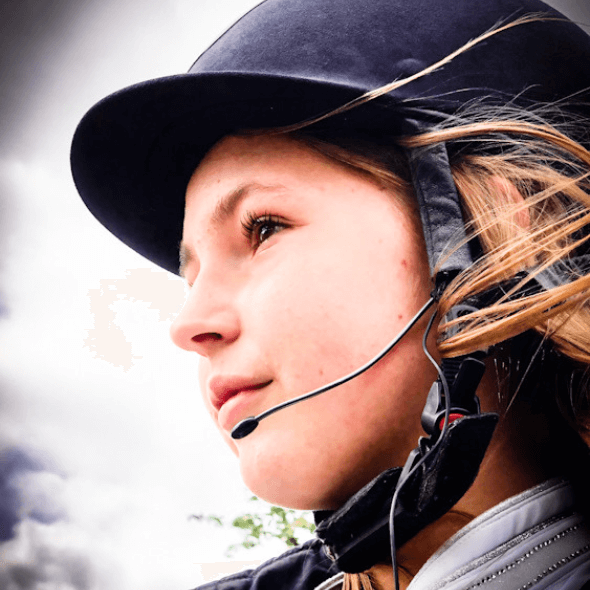 Light deluxe earphone and microphone combination - HorsewhispererPRO 2